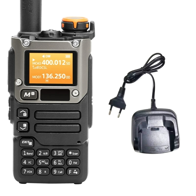 Walkie-Talkie-5W-HighPowers-Long-Ranges-UHF-VHF-Bands-FM200-Channels ...