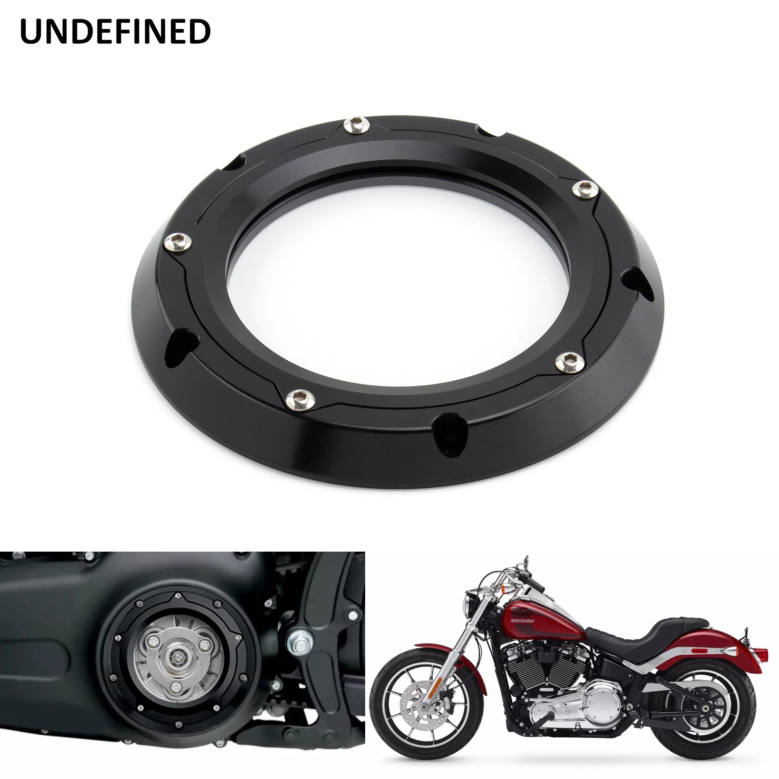 Motorcycle Clutch Guard Cover Derby Cover For Harley Touring CVO Road ...