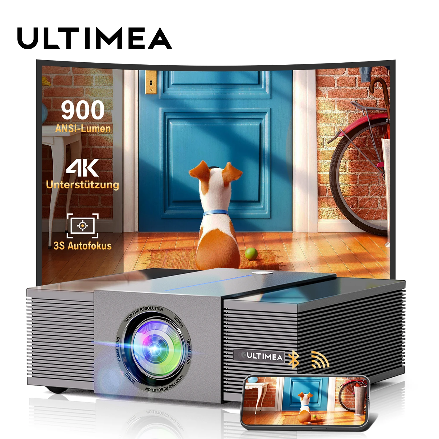 ULTIMEA-Projector-4K-Home-Theater-With-Obstacle-Avoidance-6D-Keystone ...