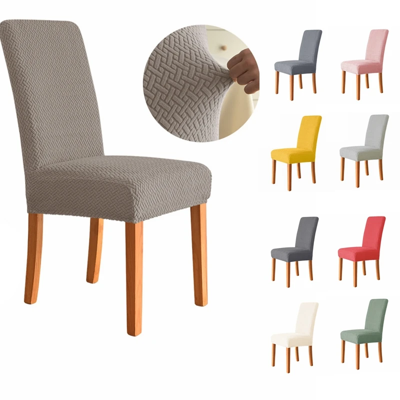 Adjustable-Spandex-Jacquard-Chair-Cover-Dining-Room-Wedding-Stretchable ...