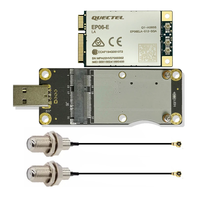 Quectel-EP06-E-LTE-Advanced-Cat6-Module-Mini-PICE-To-USB-Adpater-F ...