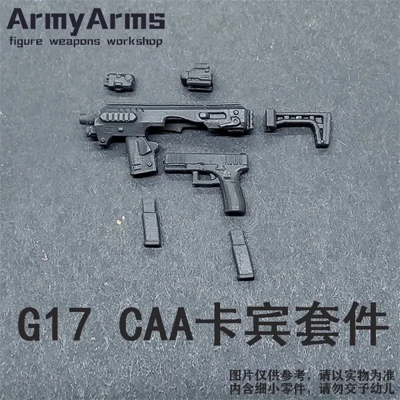 ArmyArms 1/50 Scale Soldier 4CM G17 CAA Carbine Set Weapon Cannot To ...