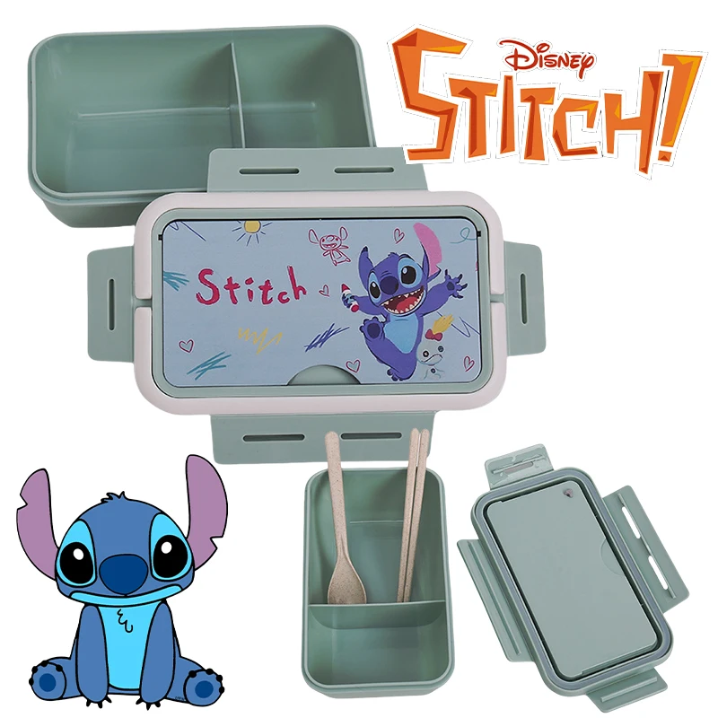 Disney-Stitch-Bento-Boxes-Dinnerware-Set-Food-Storage-Container-Anime ...