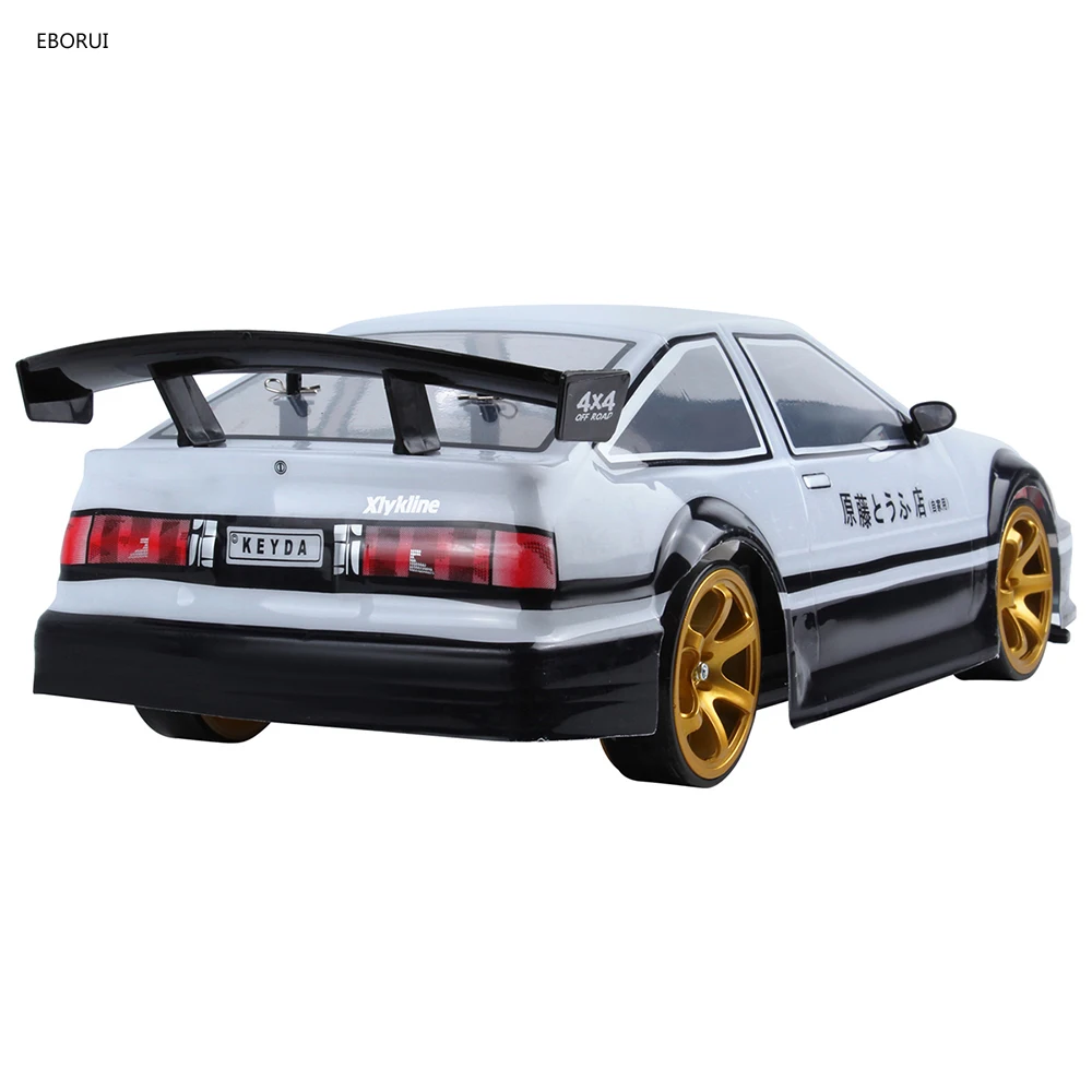 HSP 94123-12303 Initial D Toyota AE86 Electric Drift Road 1/10 Scale RC ...
