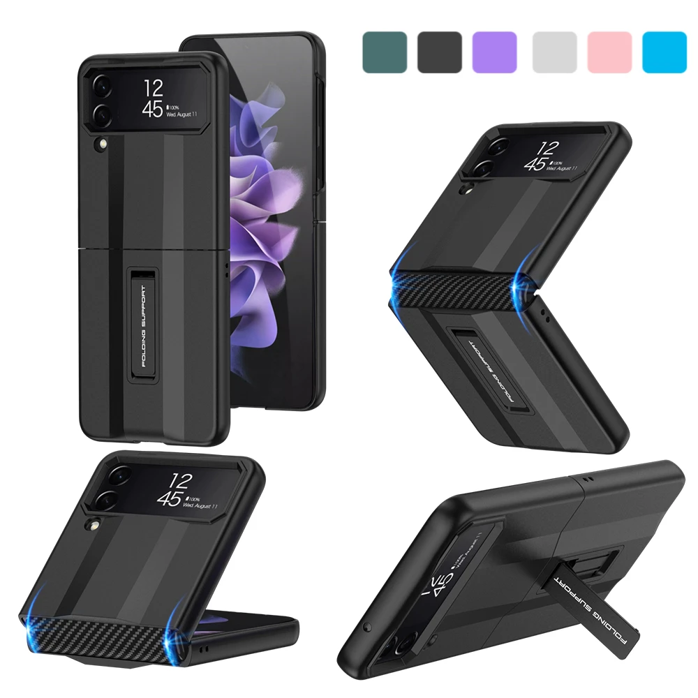 Funda plegable para Samsung Galaxy Z Flip 4 5G, cubierta de bisagra de ...
