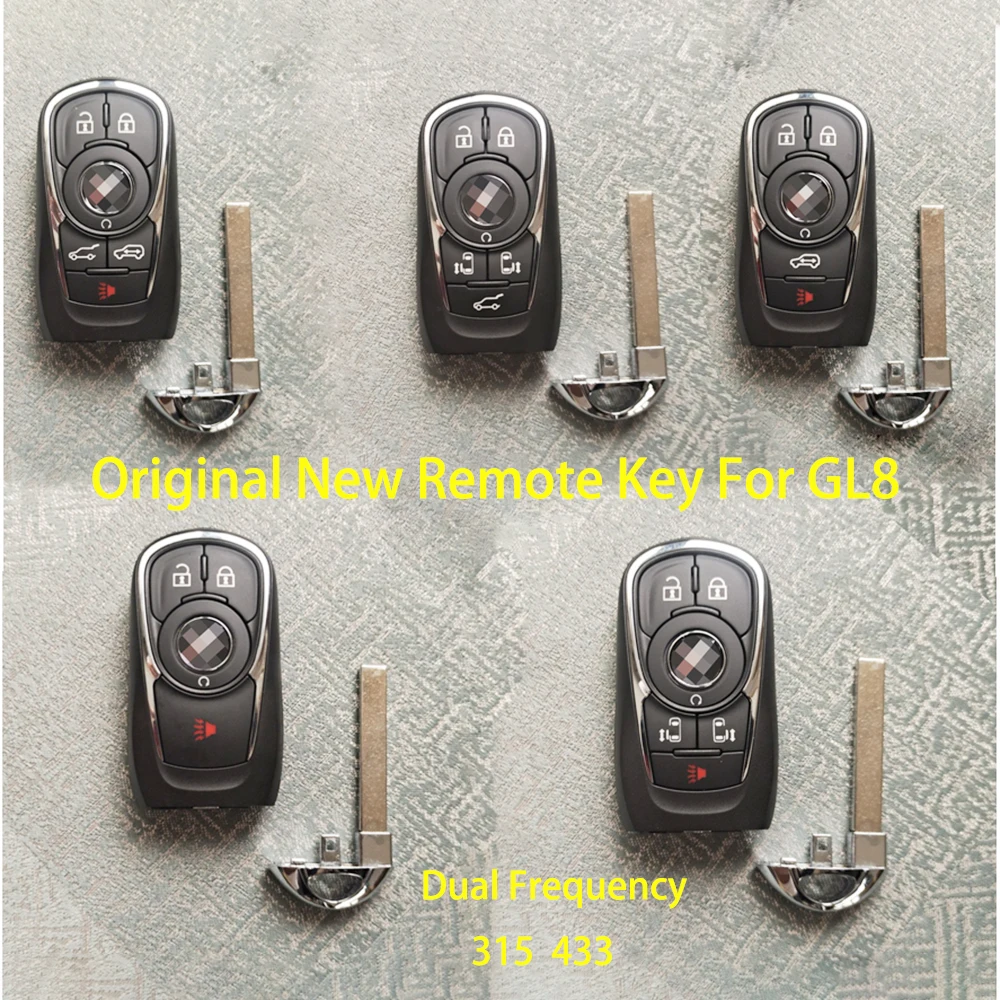Original-New-4-5-6-Buttons-315-433MHz-Dual-Frequency-Remote-Control-Key ...