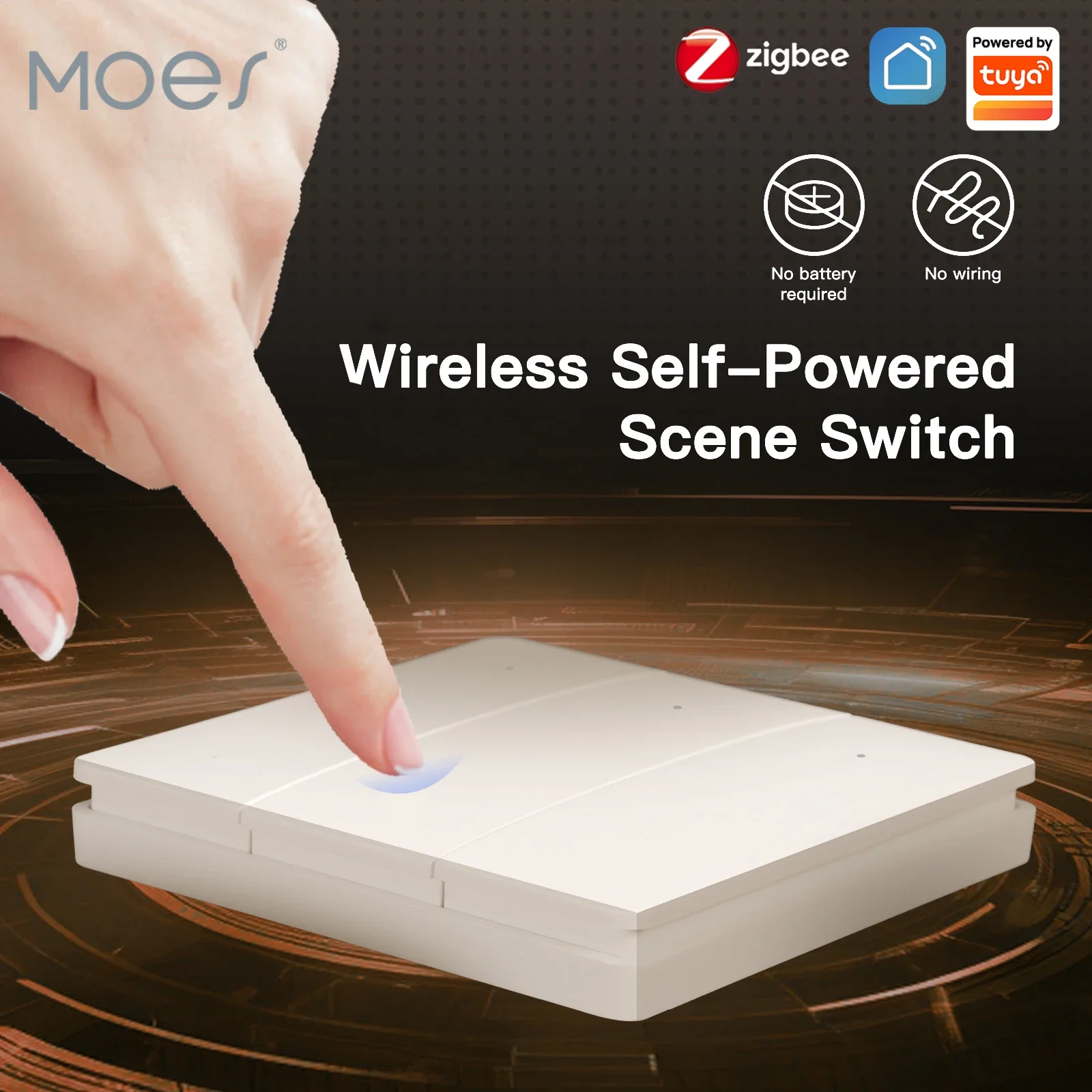ZigBee-Self-Power-Scene-Switch-Tuya-Smart-sem-bateria-sem-fia-o ...