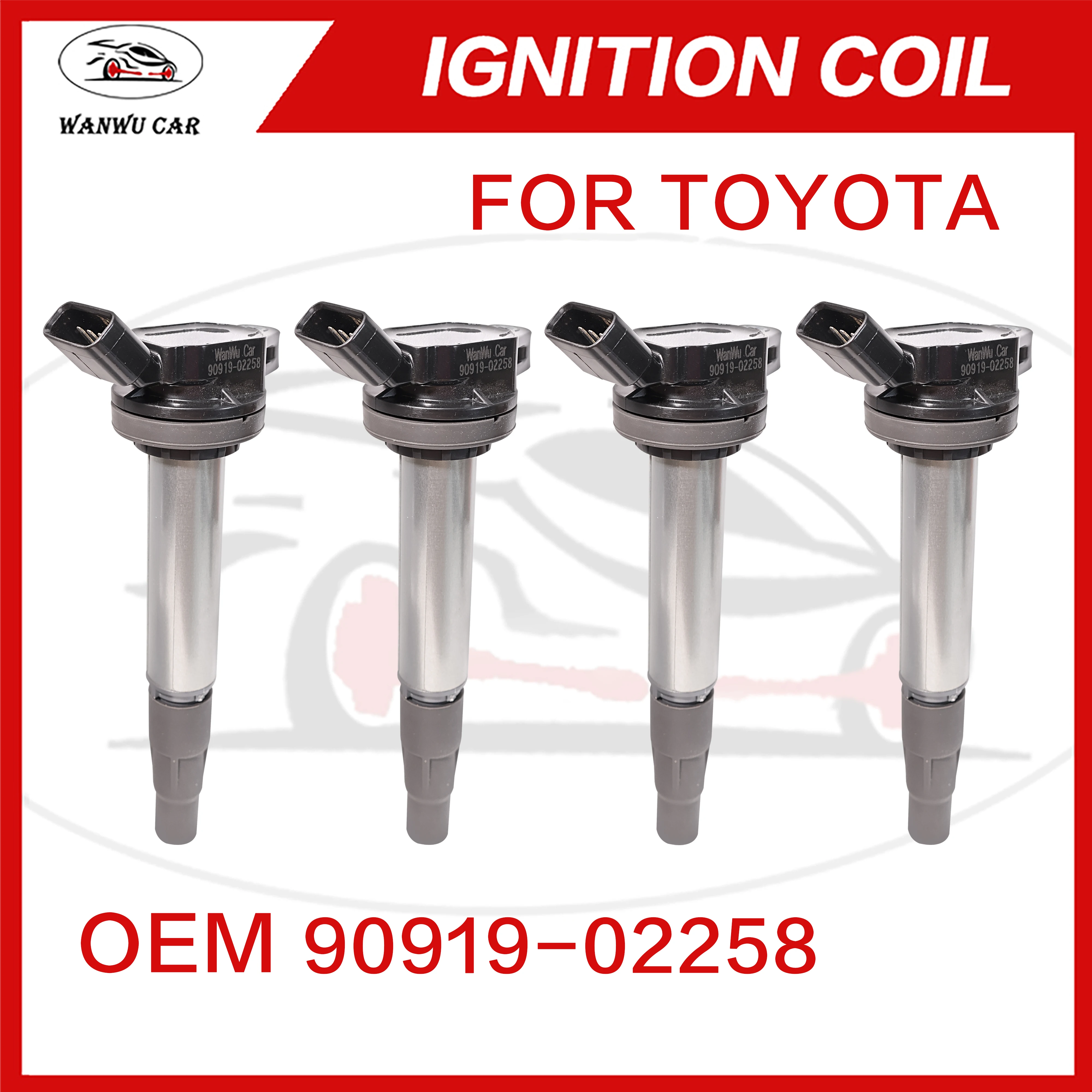 4pcs-90919-02258-Ignition-Coil-Igniter-Suitable-For-TOYOTA-90919-02252 ...