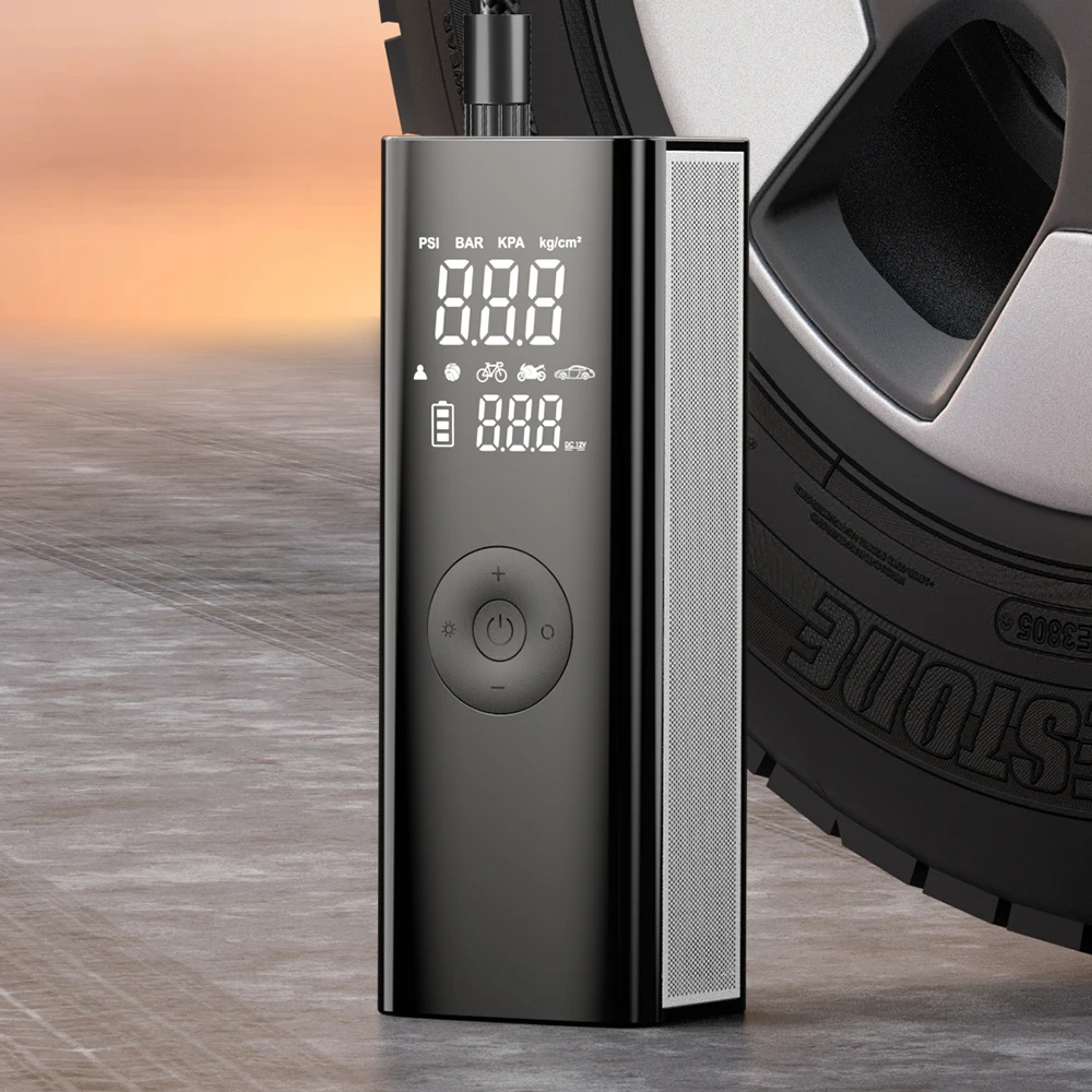 Car-Air-Pump-Wireless-High-Power-Electric-Tyre-Inflator-2600mAh-3-12V ...