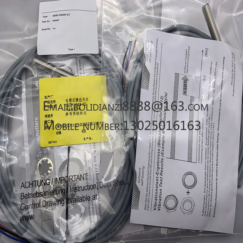 New Proximity Switch Sensor Nbb2 8gm50 E0 5m E2 5m