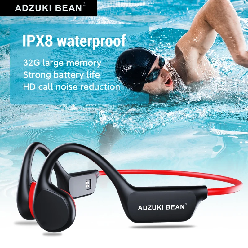 Adzuki bean-auriculares inalámbricos con Bluetooth, cascos de ...
