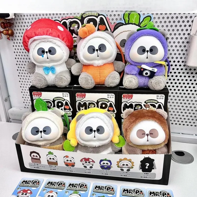 Mr.pa The Escaped Vegetables Series Vinyl Plush Blind Box Mystery Box ...