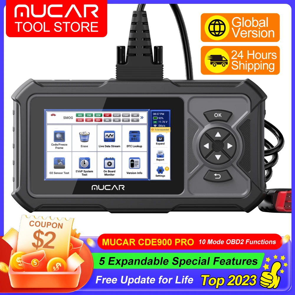 Mucar-Cde900-Pro-Obd2-Scanner-Diagnostische-Scan-Tool-Alle-Systeem ...