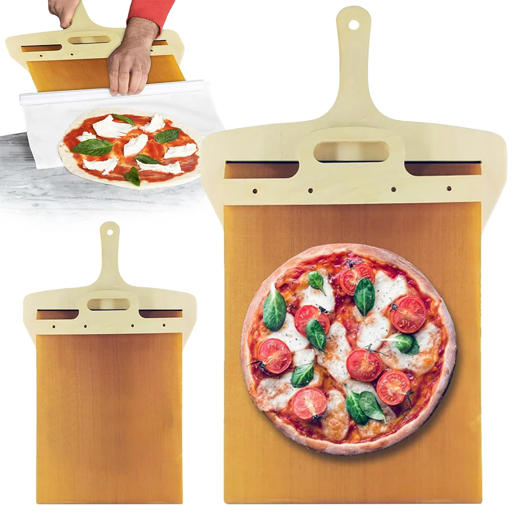 Wooden-Sliding-Pizza-Peel-with-Handle-Hanging-Pizza-Cutting-Board-Non ...