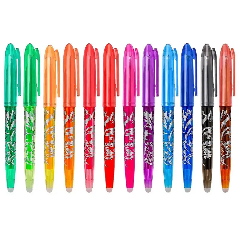 Erasable-Pens-8-Color-12-Color-Assorted-Color-Ink-0-5mm-Ballpoint-Pens ...