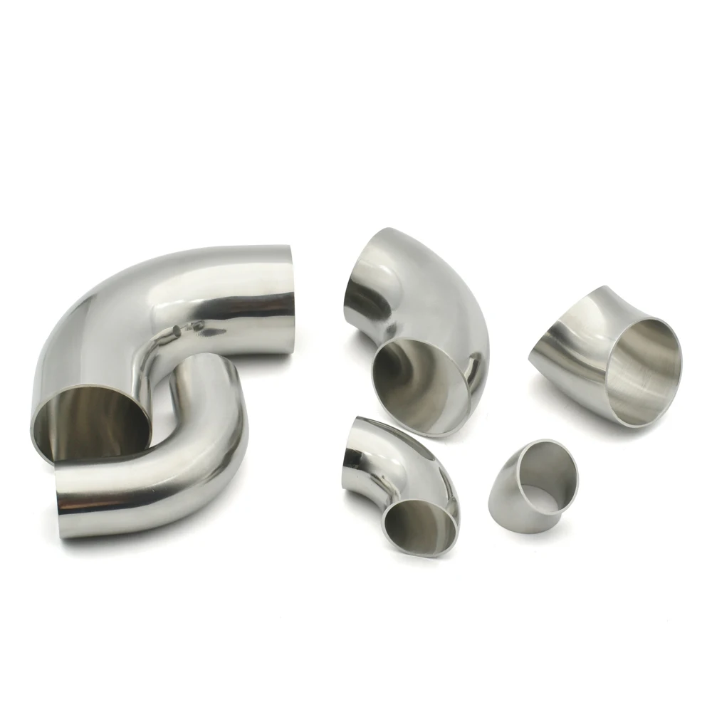 19mm-102mm-304-316-Stainless-Steel-Sanitary-Grade-Welding-Extension-90 ...