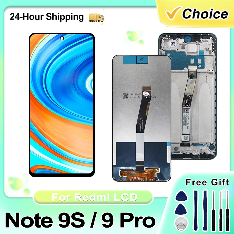 6-67-For-Xiaomi-Redmi-Note-9S-LCD-Display-Touch-Screen-For-Redmi-Note-9 ...