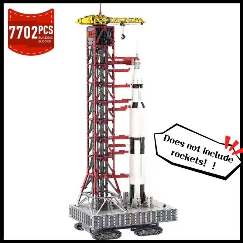 Moc-Space-Launch-Tower-Mk-I-for-Saturn-V-21309-92176-with-Crawler-Model ...