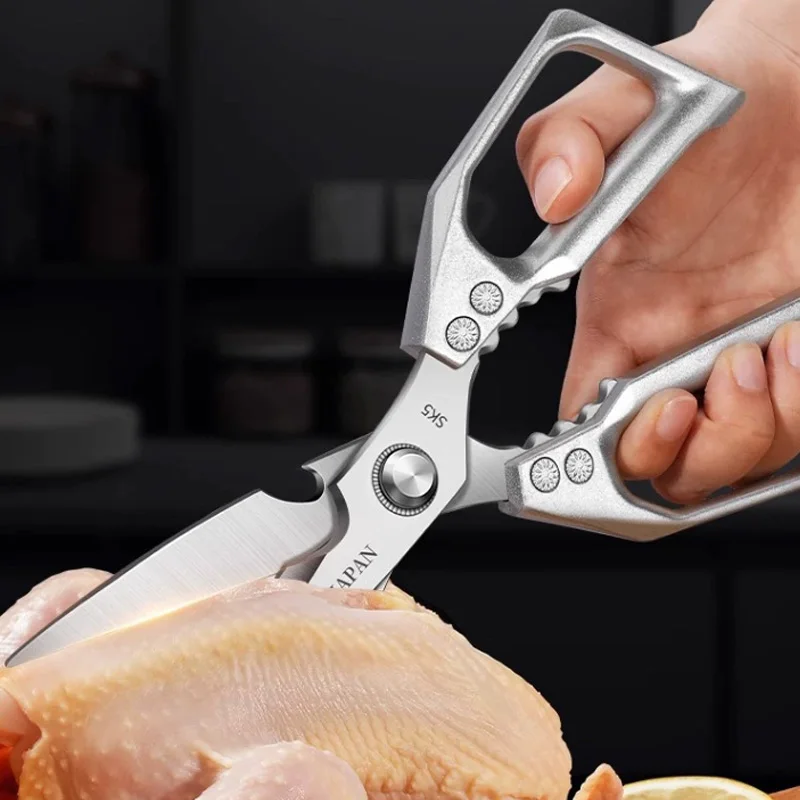 Stainless Steel Kitchen Shears – Prep And Pop