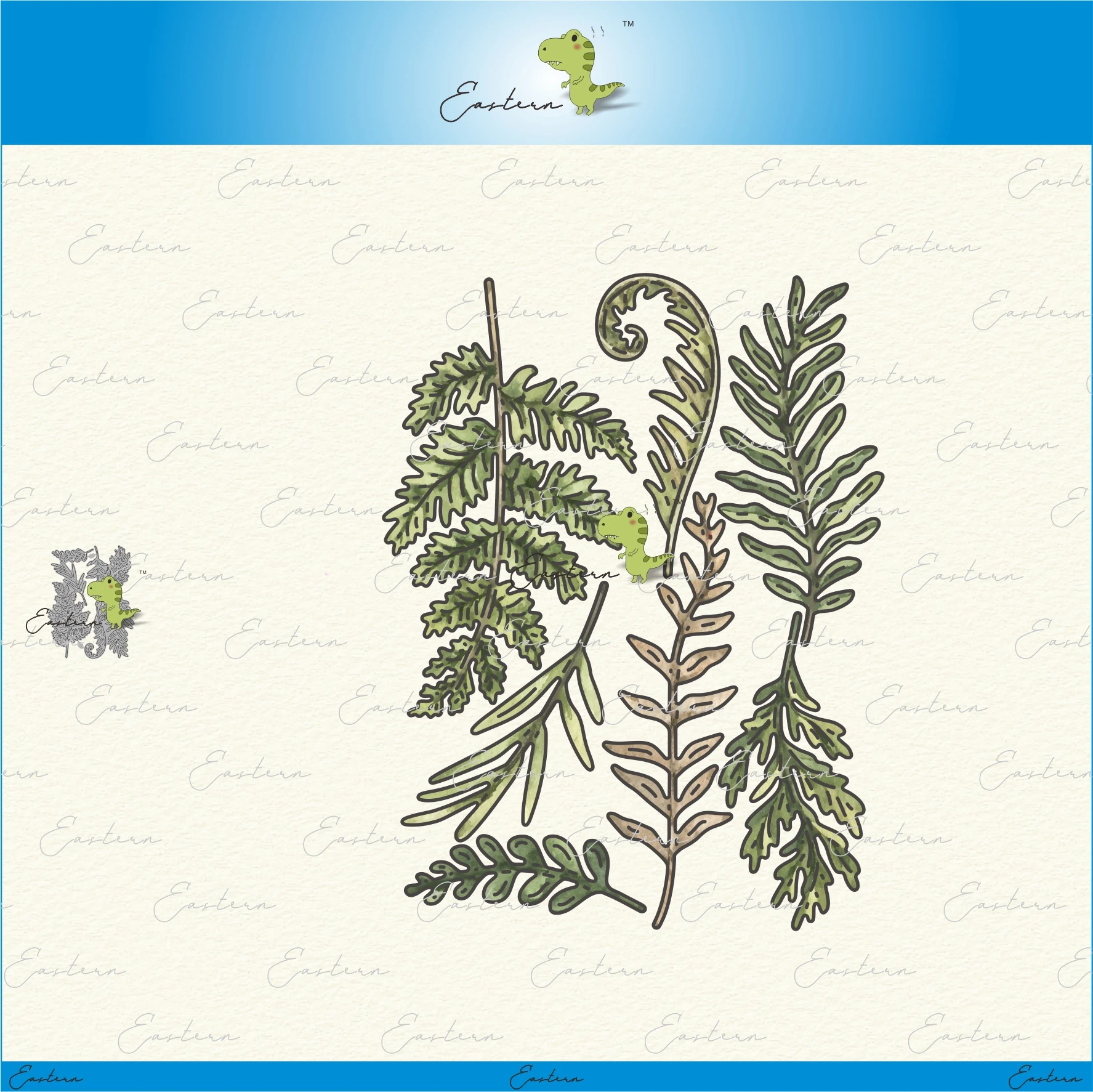Botanical-Ferns-Die-Set-metal-cutting-dies-2023-new-DIY-molds ...