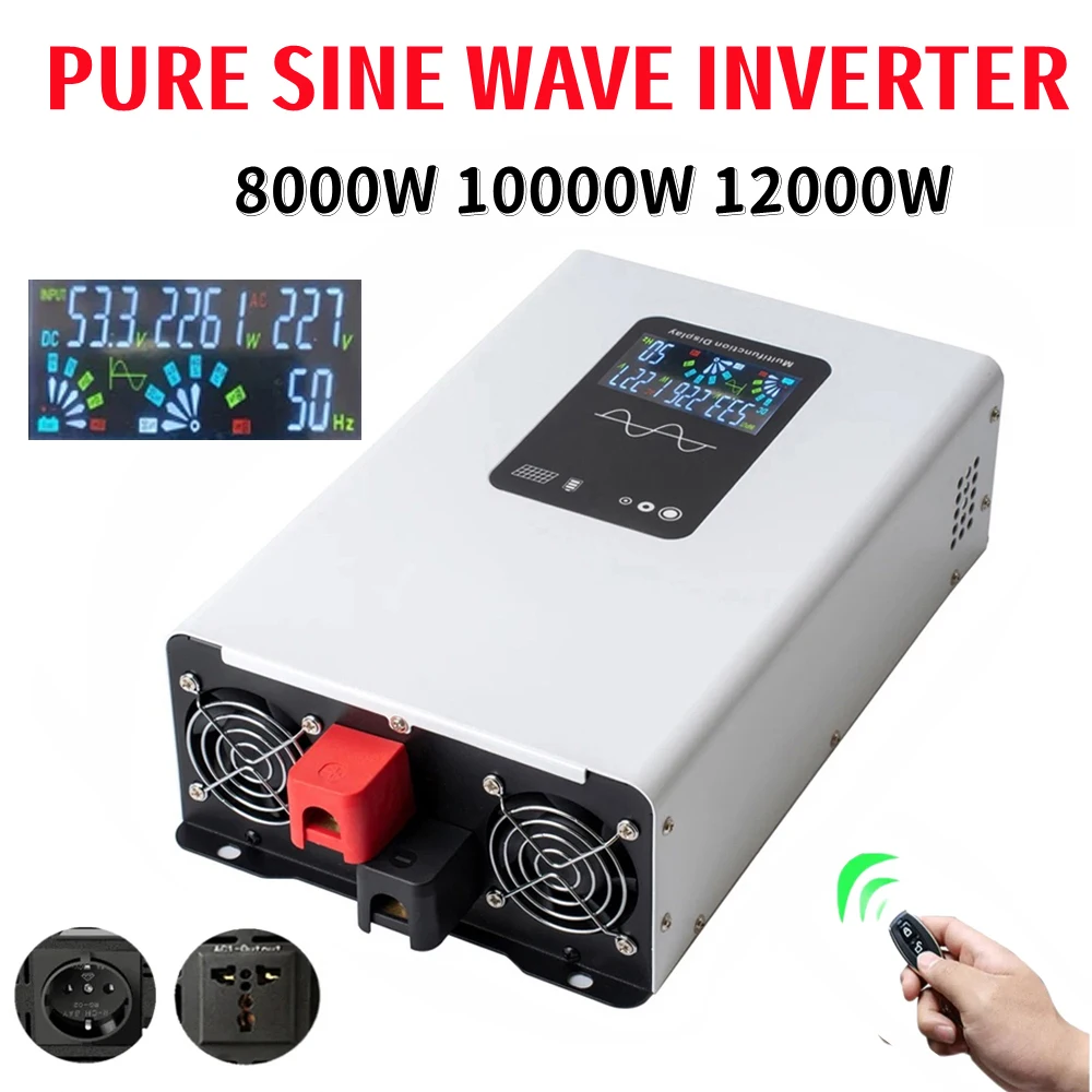 純正弦波インバーター 12000W 10000W 5000W DC 12V 24V 48V 72V 92V から AC 220V 110V ...