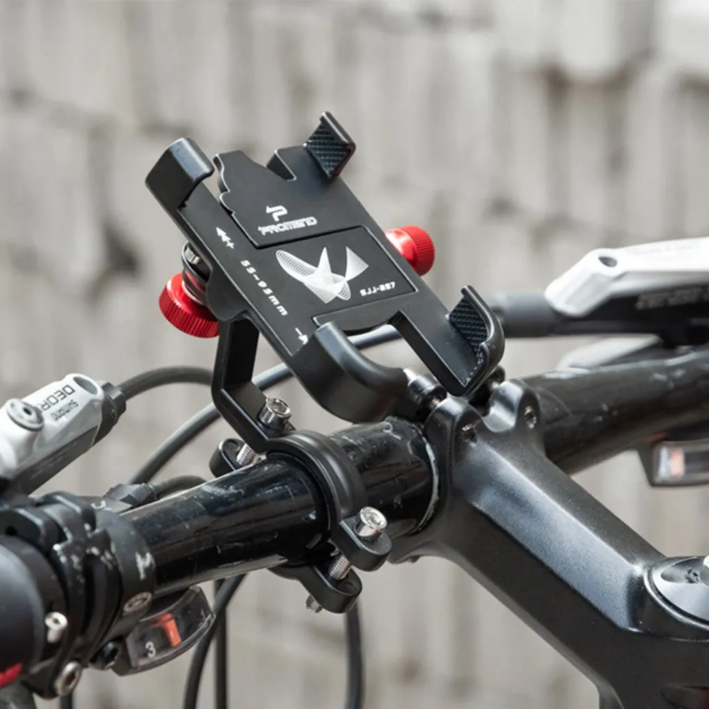 Bike Phone Holder Mount Cycling Fittings Navigation Rack Cellphone ...