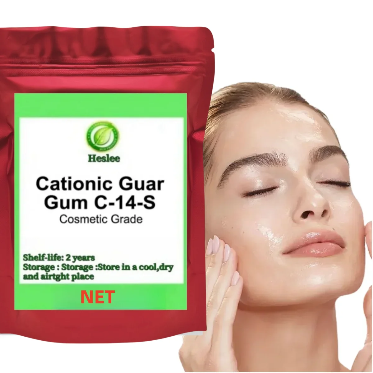 Hot Selling Cationic Guar Gum C-14-s Thickener Skin Care & Hair Care ...