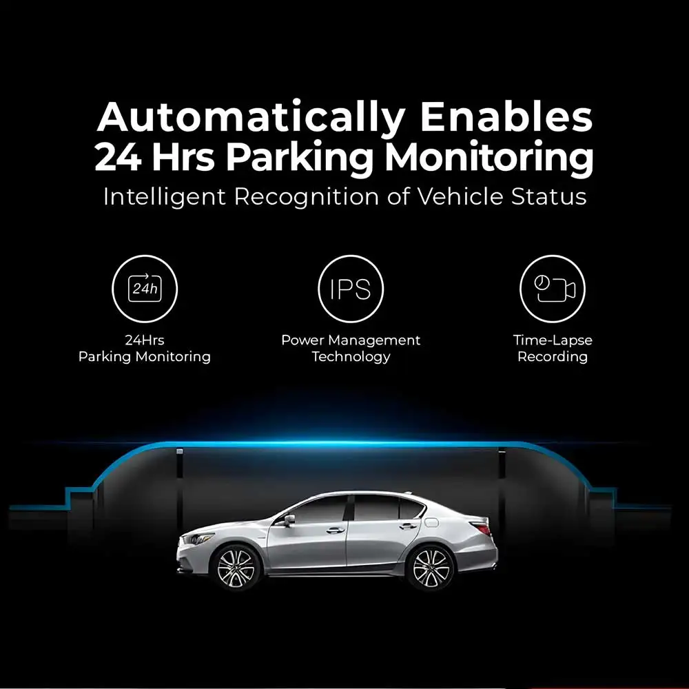 DDPAI Dash Cam Smart Hardwire Kit для DDPAI Z50/Z60/Z60 Pro 24H Монитор ...