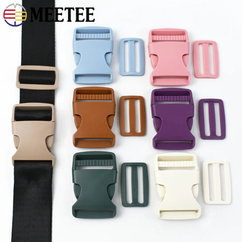 5Sets-38mm-Quick-Plastic-Side-Release-Buckles-Tri-Glide-Slider-Hook-Bag ...
