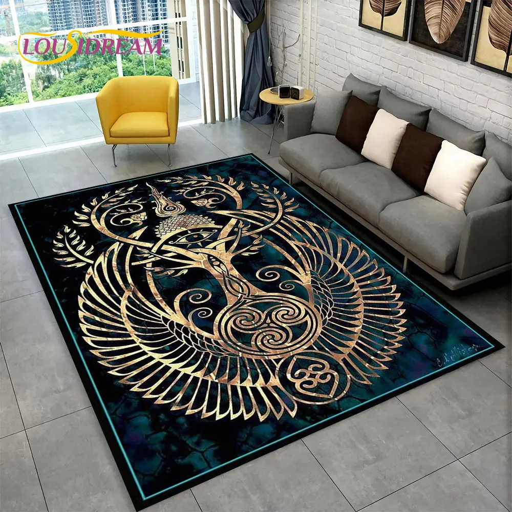Viking-Norse-Mythology-Yggdrasil-Tree-of-Life-Area-Rug-Carpet-Rug-for ...