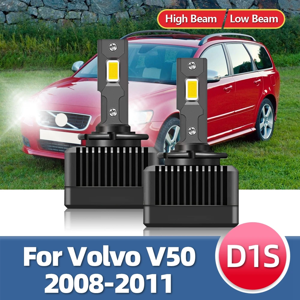 Roadsun faros LED D1S para Volvo, Luces Turbo HID, 30000LM, Chip CSP ...