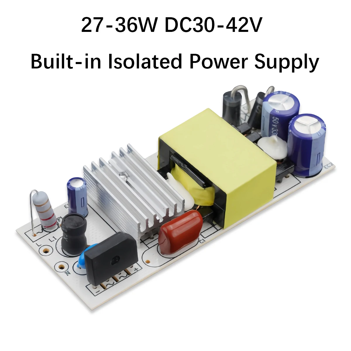 27-36W High PF, Low Harmonic, Isolated LED Driver for Ceiling Panel ...