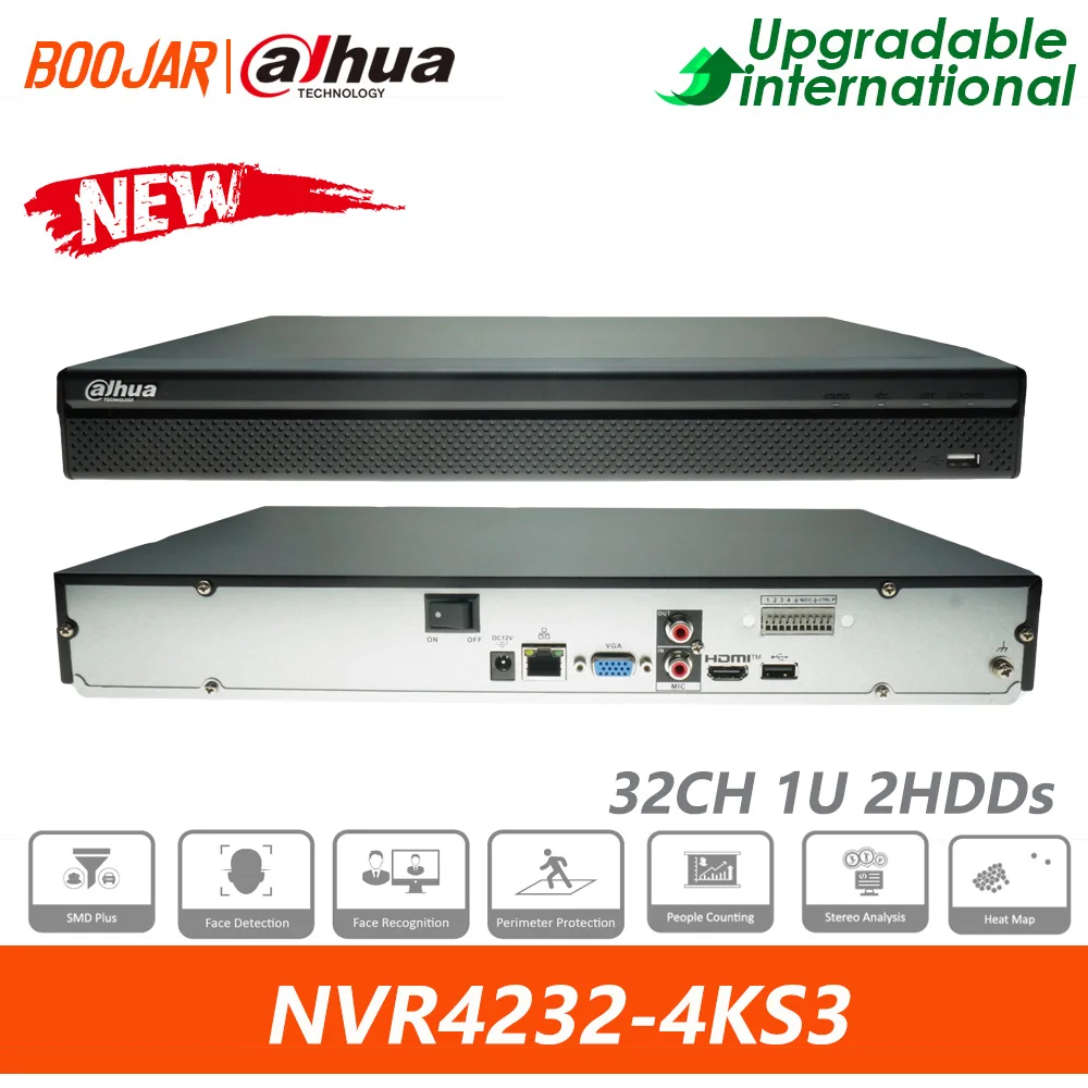 Dahua-Original-NVR4232-4KS3-32CH-1U-2HDDs-Lite-Network-Video-Recorder ...