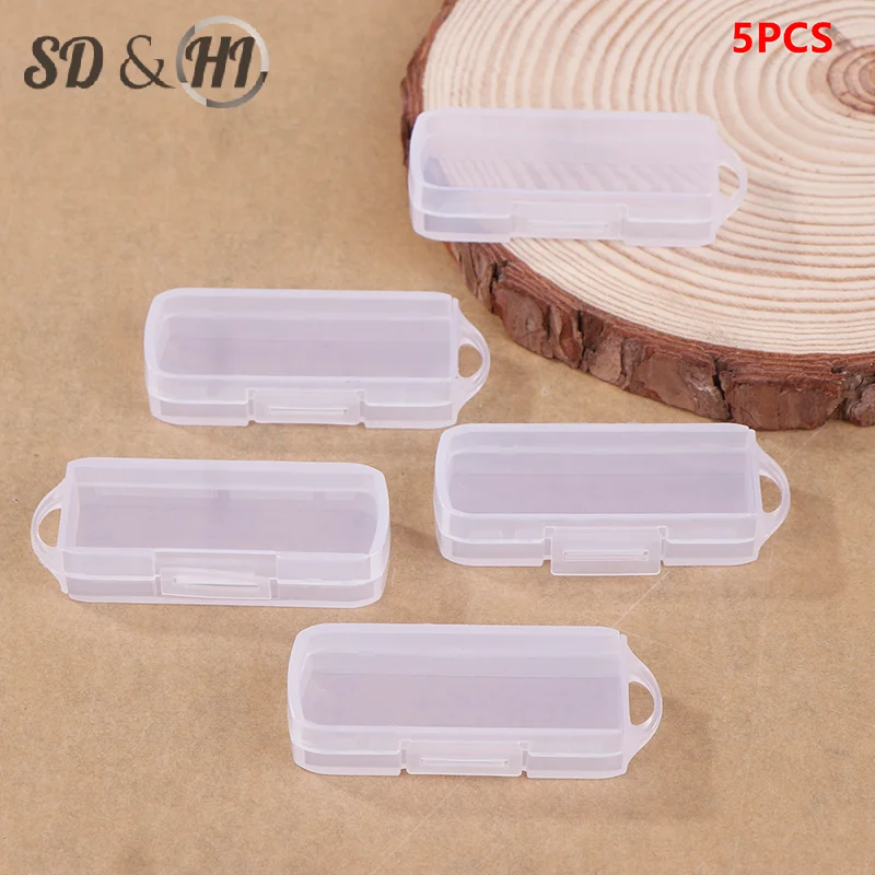 5pcs PC USB Flash Drive Cases Contemporary Style Storage Boxes With ...
