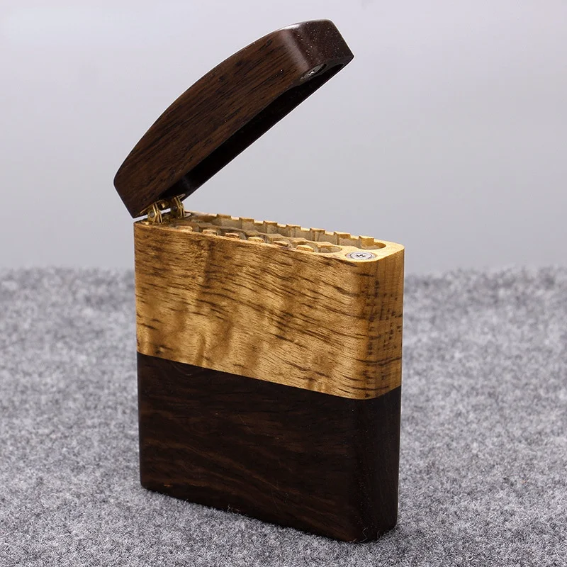 Wooden-incense-solid-wood-creative-cigarette-box-men-s-flip-cigarette ...