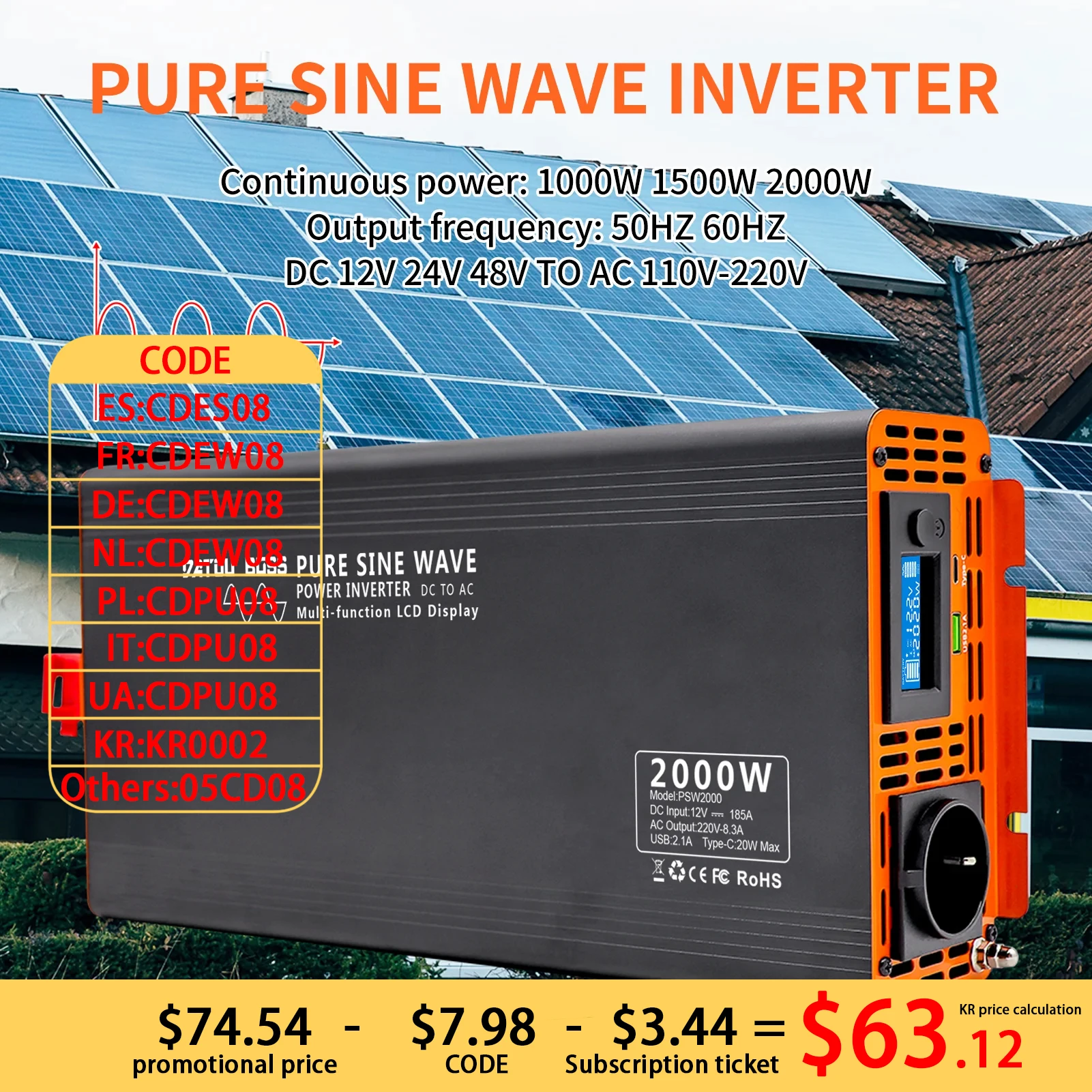 DATOUBOSS-Pure-Sine-Wave-Inverter-4000W-DC-12V-24V-36V-48V-60V-72V-to ...