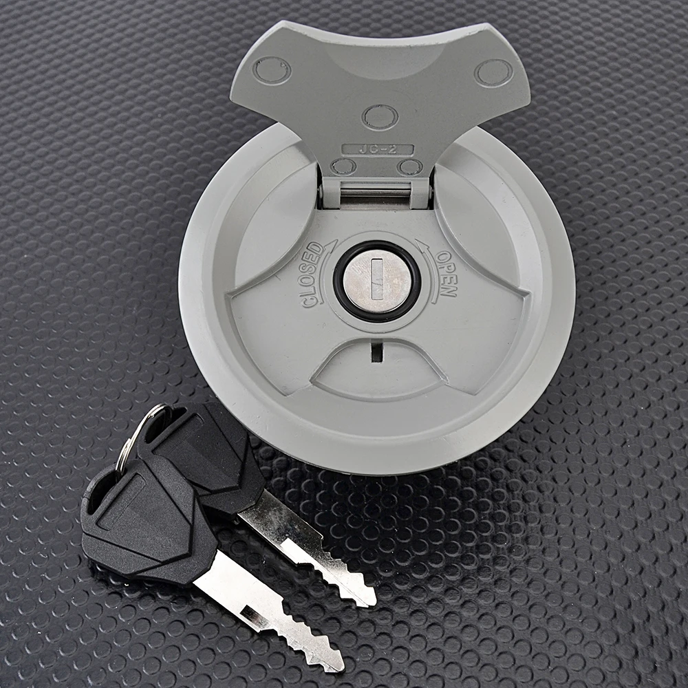 5D7-F4602-02 Fuel Gas Tank Cap Cover with Key For Yamaha MT125 MT-125 ...