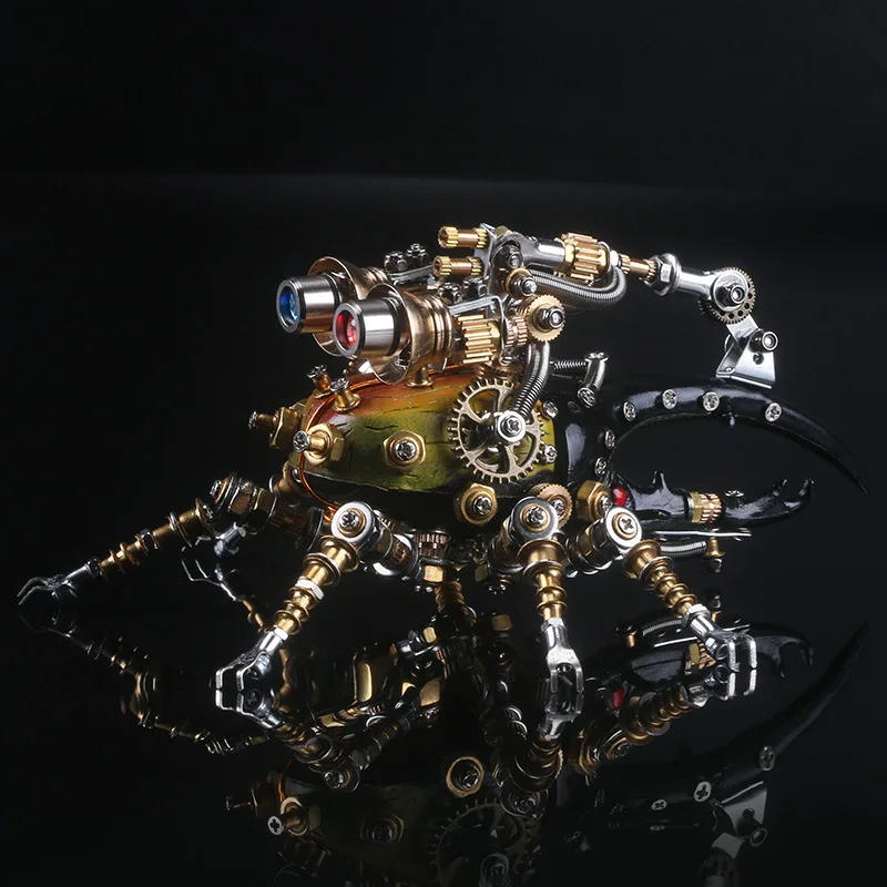 Mutant-Insect-3D-Metal-Puzzle-Mechanical-Style-Big-Bag-Bug-Stag ...