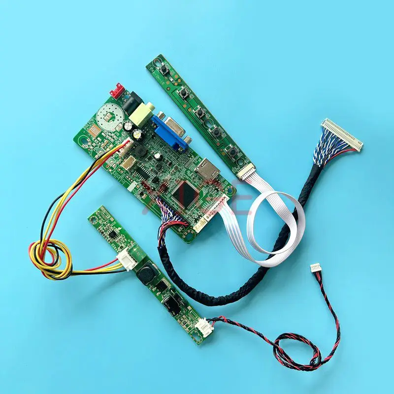 Placa-controladora-de-monitor-LCD-kit-compat-vel-com-HDMI-DIY-VGA ...