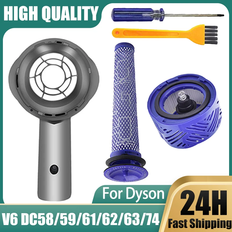 Motor-Rear-Cover-Kit-For-Dyson-V6-DC58-DC59-DC61-DC62-DC63-DC74-Vacuum ...