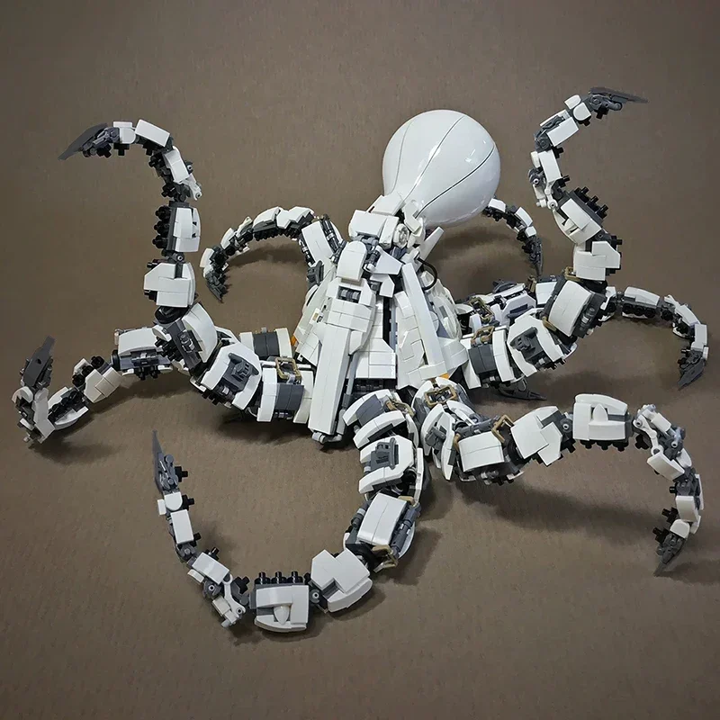 MOC-Mecha-Octopus-Marine-Reptiles-Model-Mecha-Beast-Building-Block-Set ...