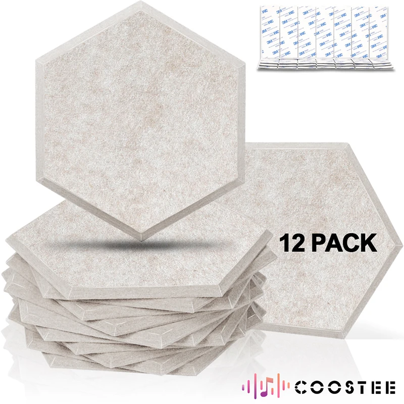 Door-Soundproof-Noise-Insulation-12-Pcs-Sound-Acoustic-Panels-Isolator ...