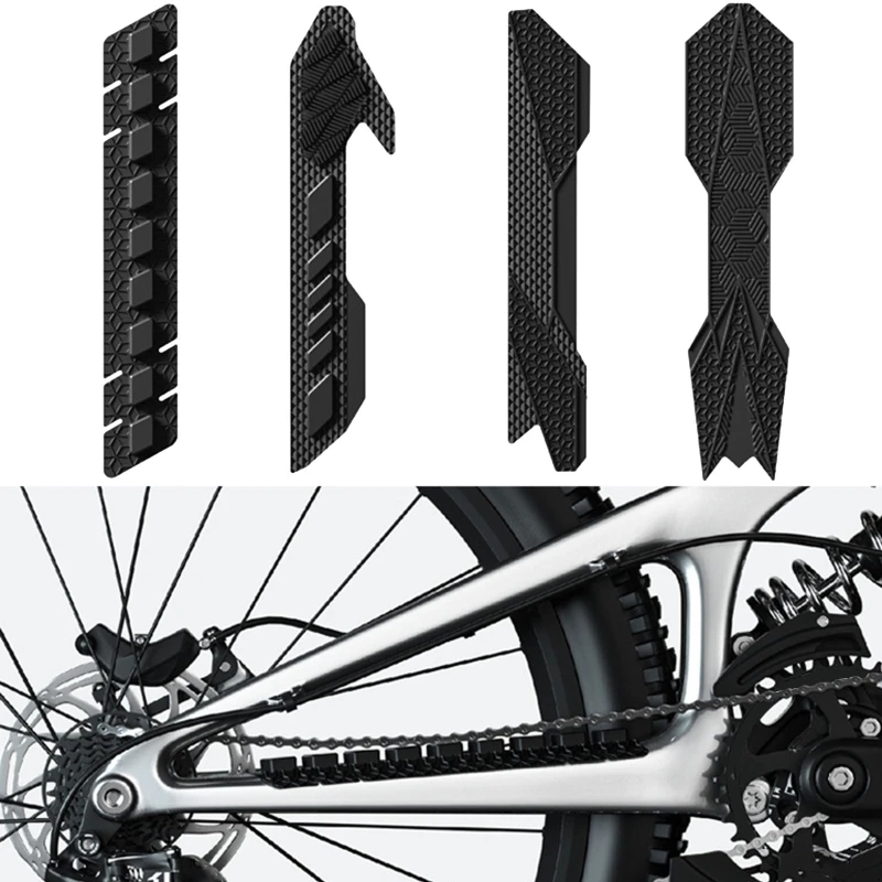 Silicone-Bike-Chain-Protector-Bicycle-Frame-Chainstay-Pad-Scratch-Resistant-Road-Bike-Chain ...