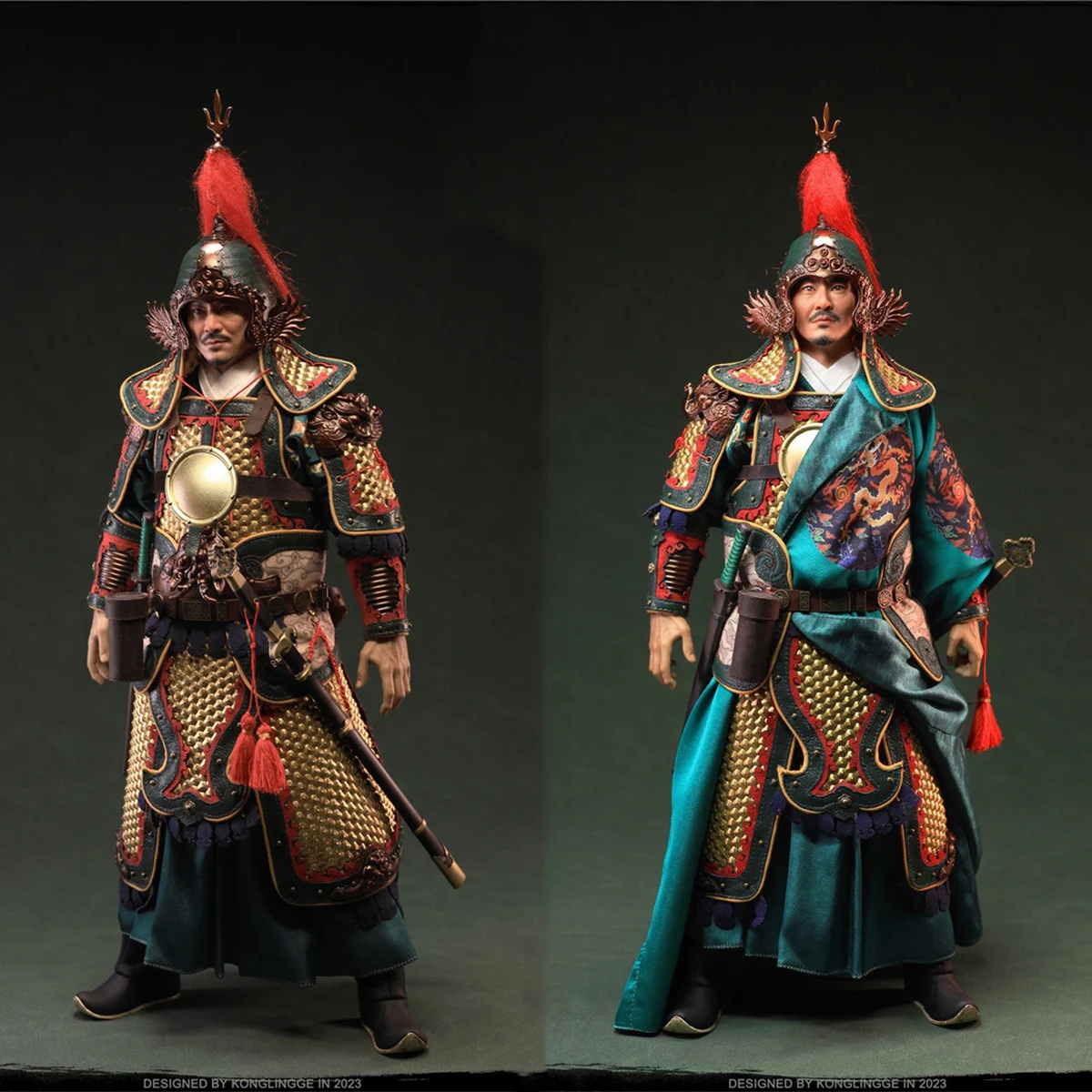 KLG-R030-1-6-Scale-Male-Soldier-Prince-of-Yanping-Zheng-Cheng-gong-Full ...