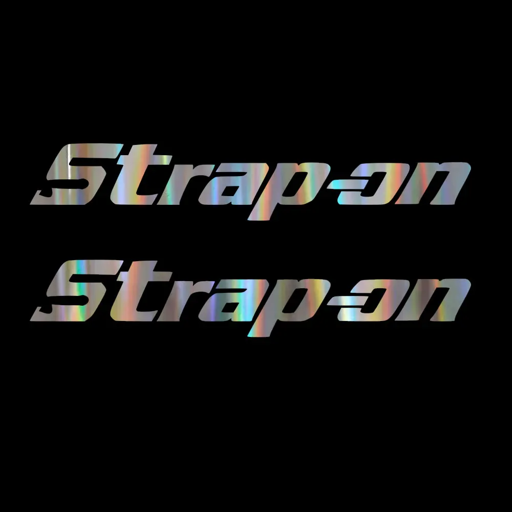 2pcs For Strap On Sticker Decal Vinyl Car Ute Window Funny 4x4 Tool Box ...