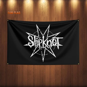 3x5 Ft Slipknots Heavy Metal Band Flag Poster Tapestry Polyester ...