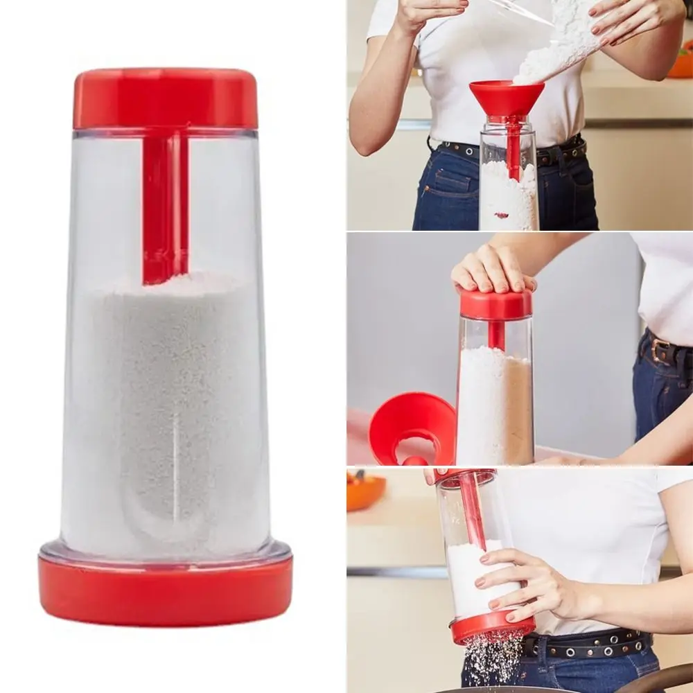 Convenient-Semi-automatic-Kitchen-Supplies-Household-Flour-Sieve-Rotary ...