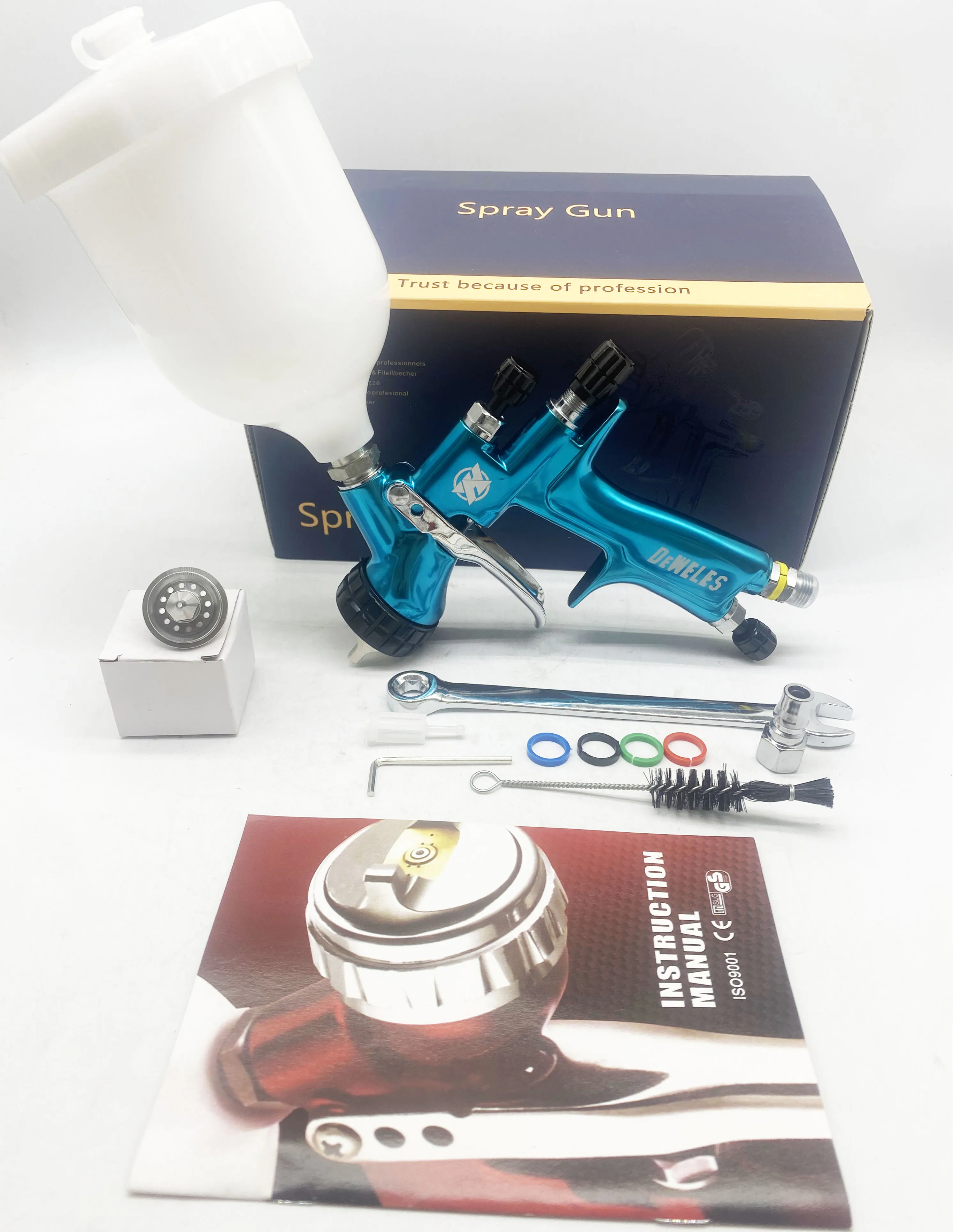 Novo design yh 1.3and1.5mm lvlp pistola de pulverizador alta qualidade airless ferramenta ...