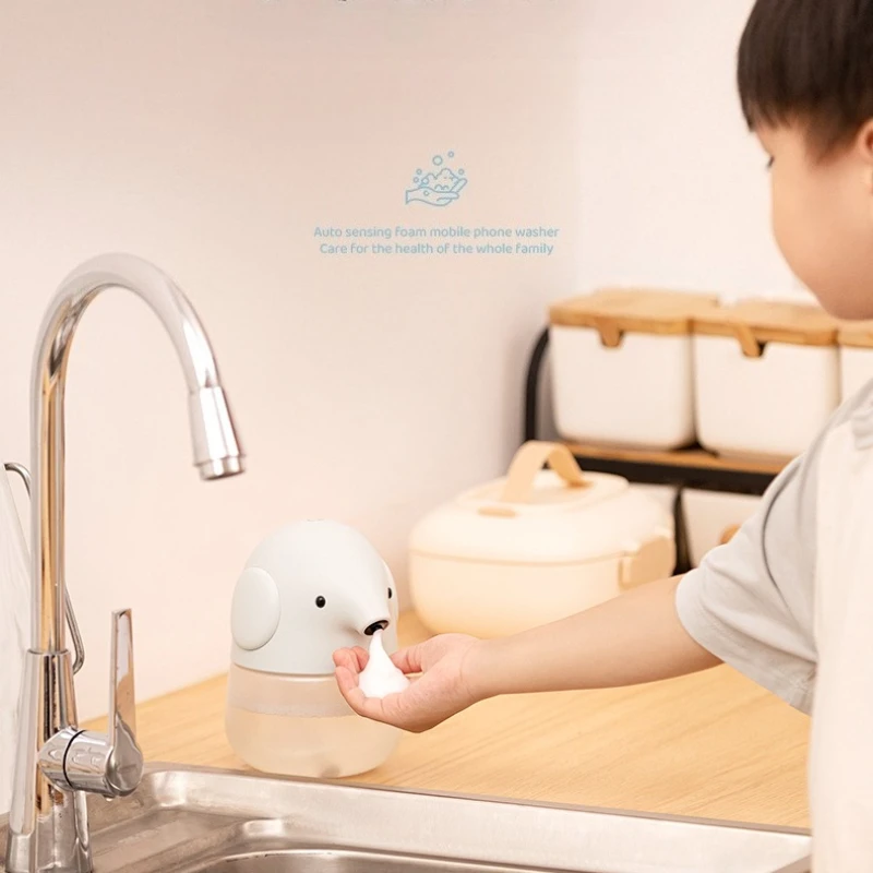 Automatic Liquid Soap Dispenser Kid Children Handwash Shampoo Bottles ...