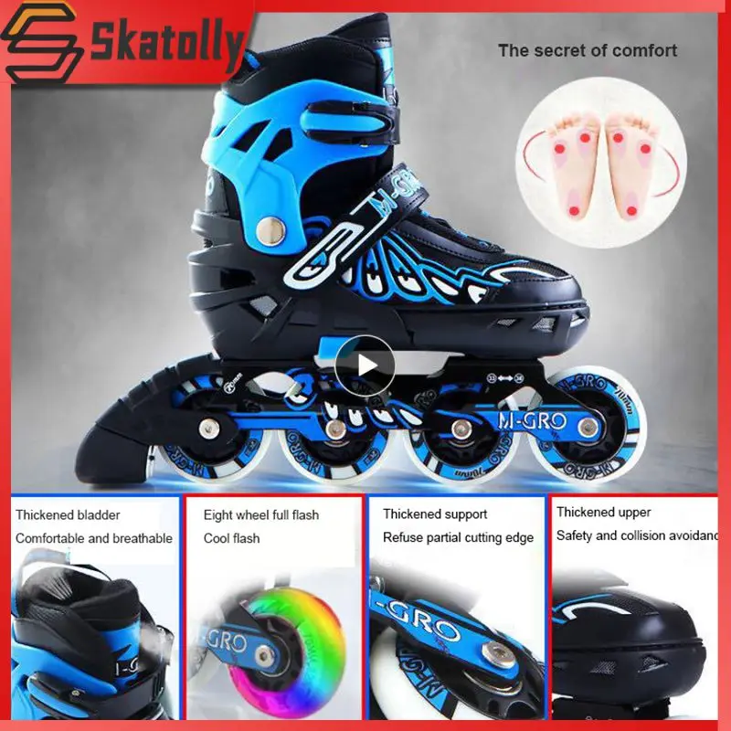 2021men-s-and-women-s-adult-children-PU-leather-roller-skates-roller ...